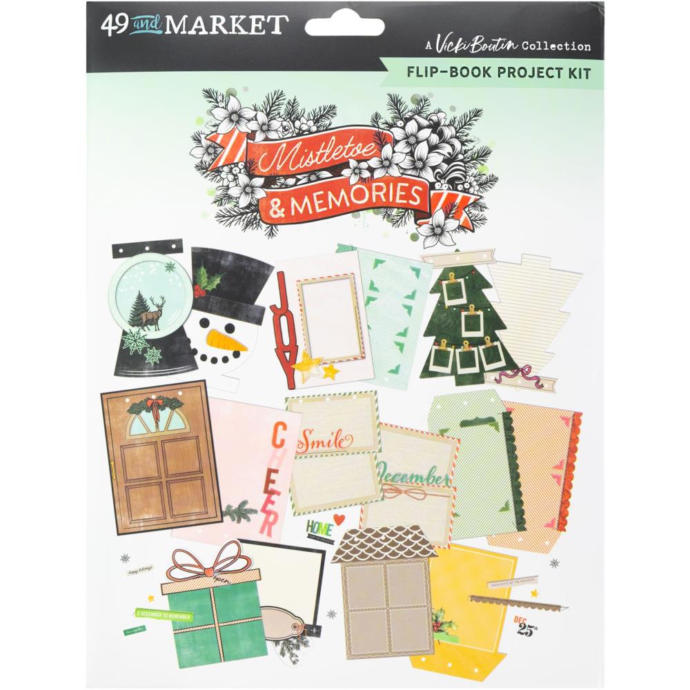 49 & Market - Vicki Boutin- Mistletoe & Memories- Flip Book Project Ki – Country Craft Creations