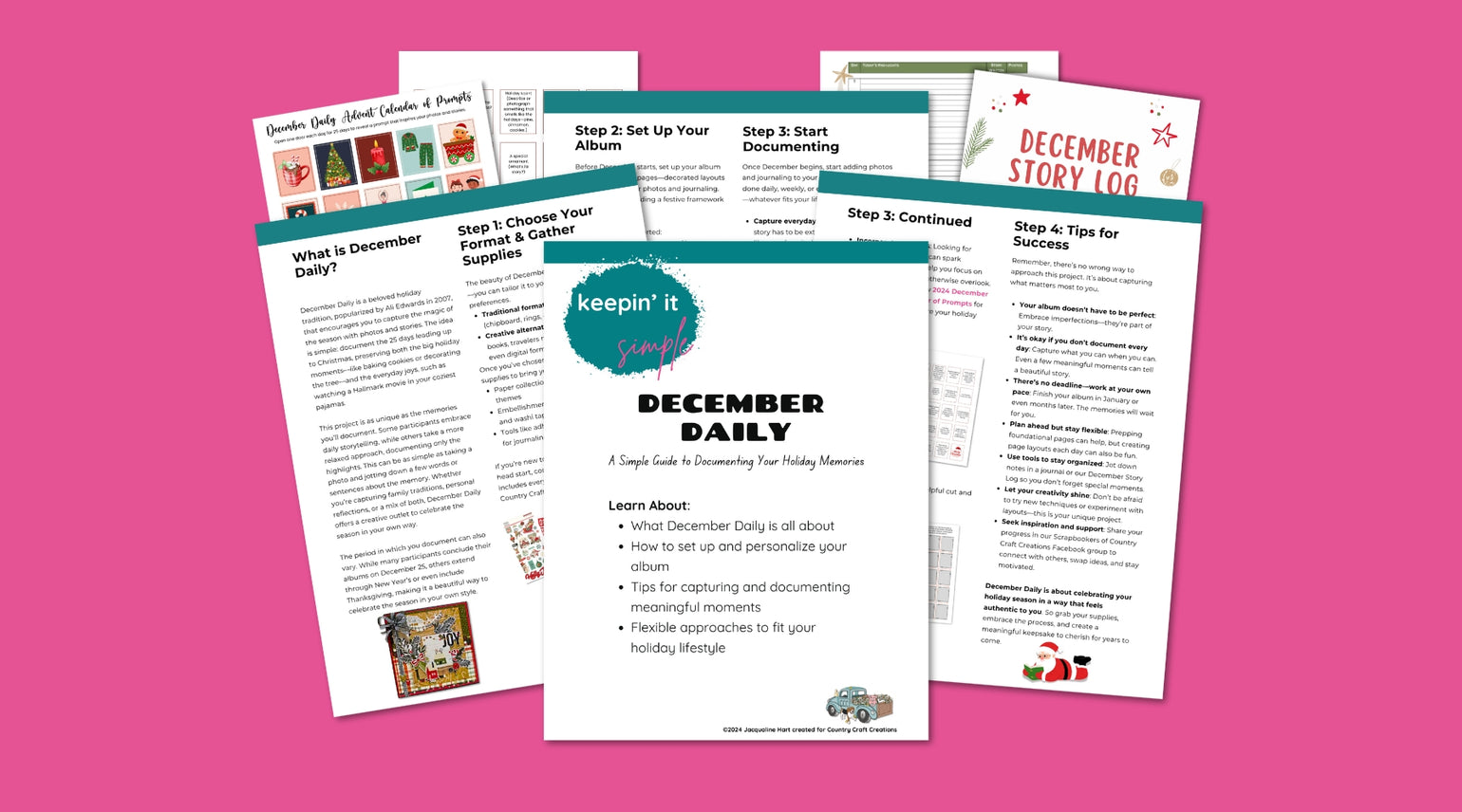 December Daily: Keepin' it Simple – Country Craft Creations