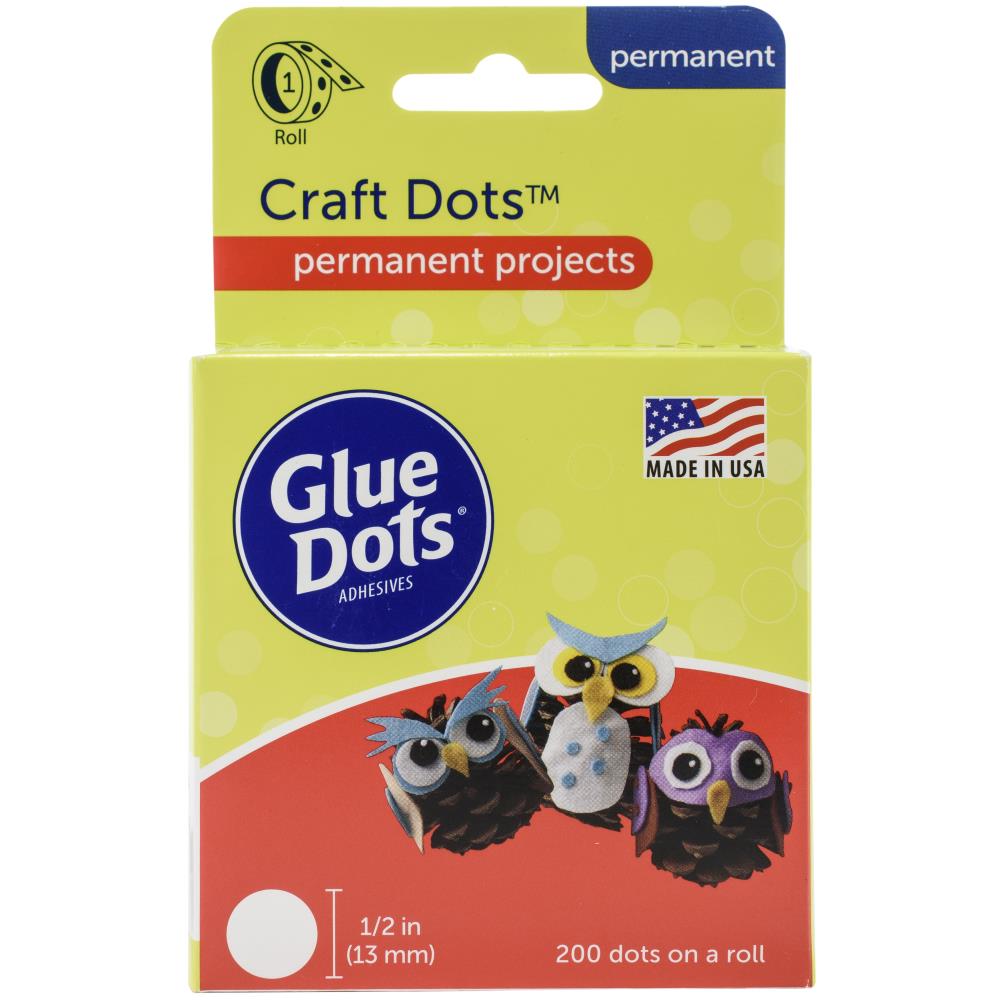 Glue Dots .5" Craft Dot Roll – Country Craft Creations