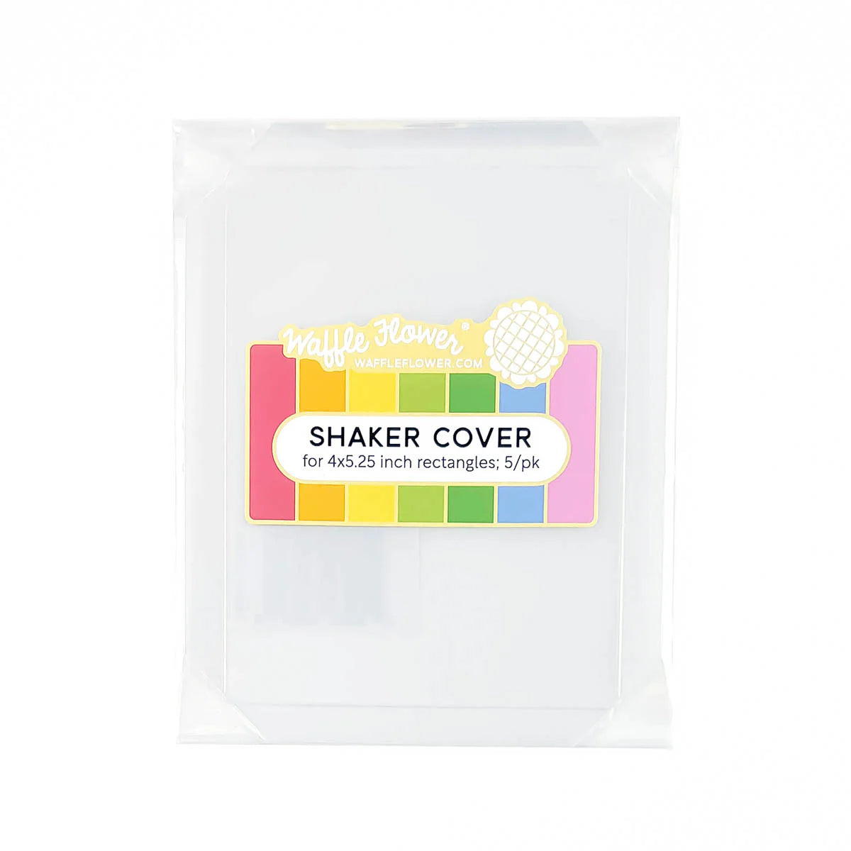 Waffle Flower - Shaker Cover - 4"x5.25" Flat Rectangle - 5/pk – Country ...
