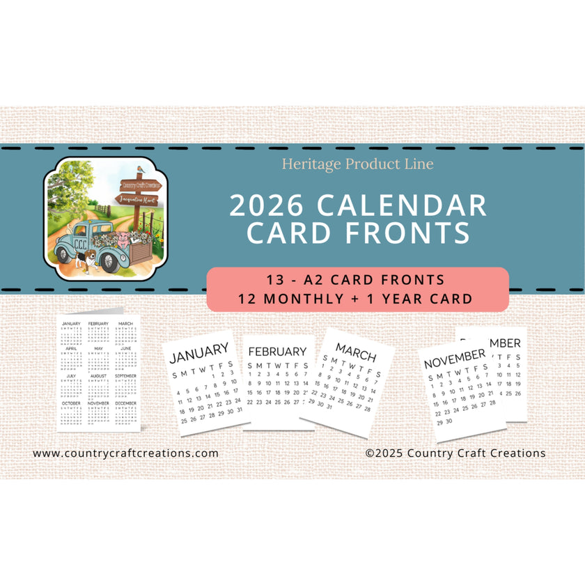 Card Fronts & Calendars – Country Craft Creations