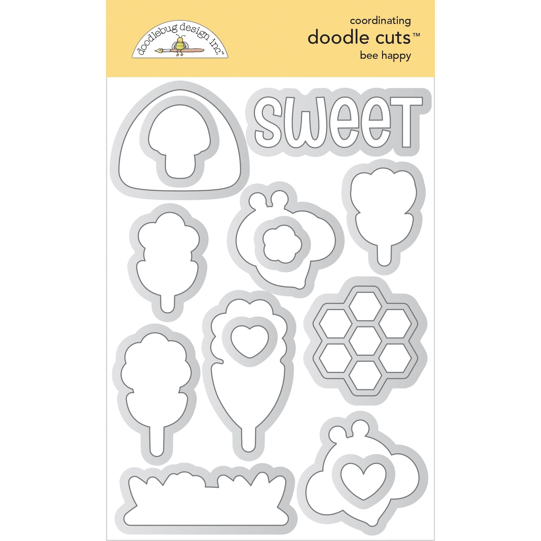 Doodlebug - Bee Happy - Doodle Cuts / 8840 – Country Craft Creations