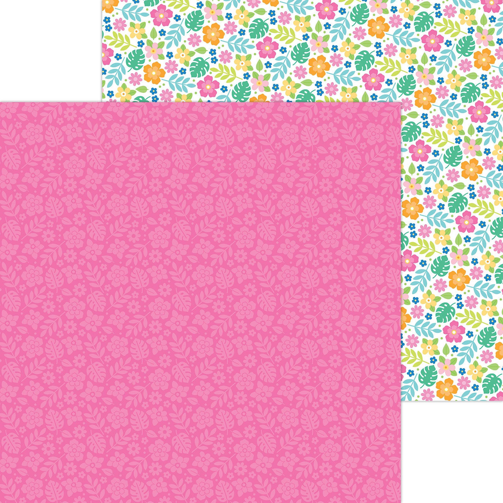 Doodlebug - Summer Fun - 12x12 Single Sheet - Pink Paradise / 8931 ...