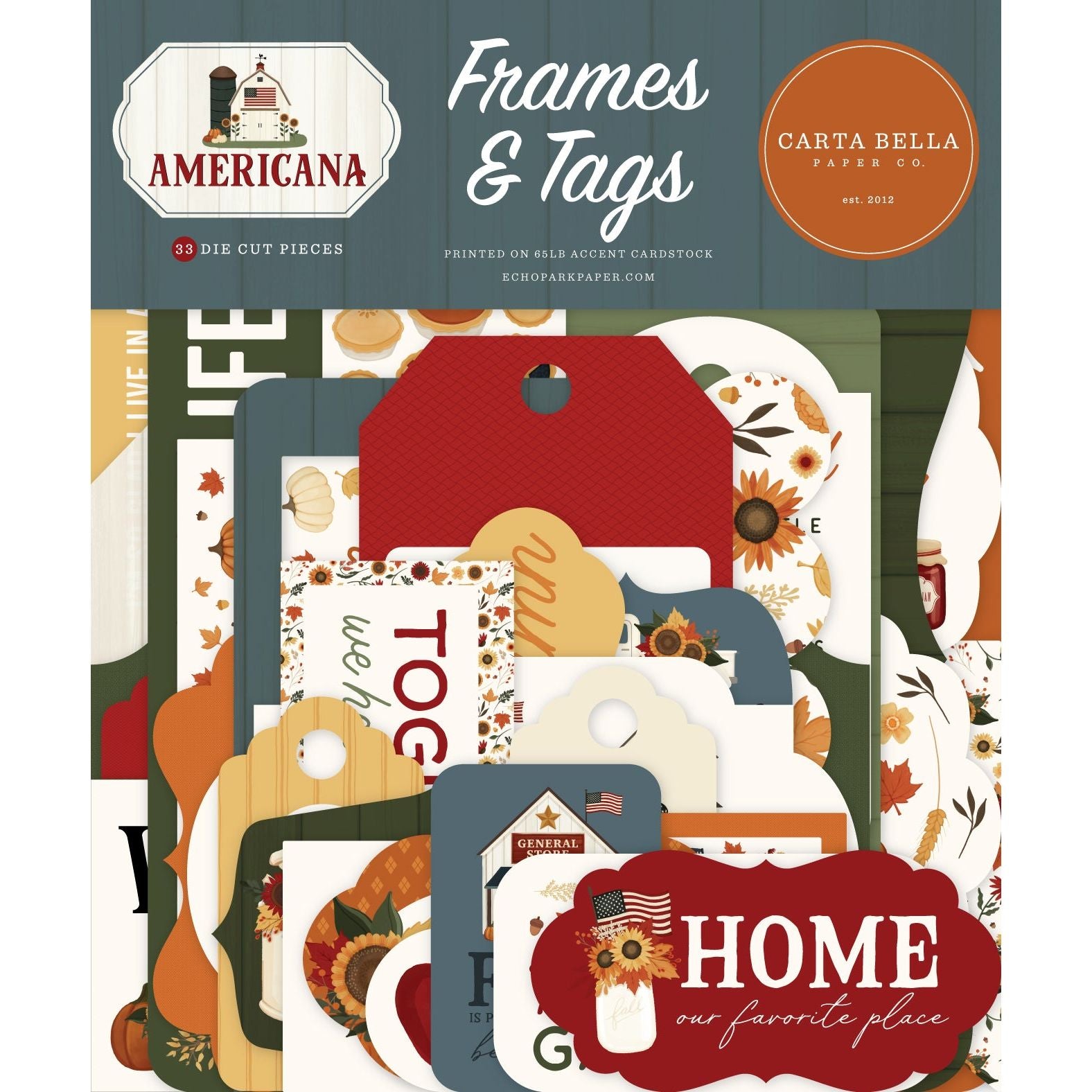 Carta Bella - Americana - Frames and Tags – Country Craft Creations