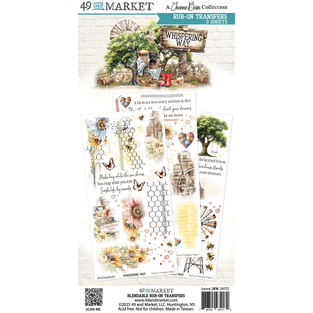 49 & Market - Whispering Ways - Blendable Rub-On – Country Craft Creations