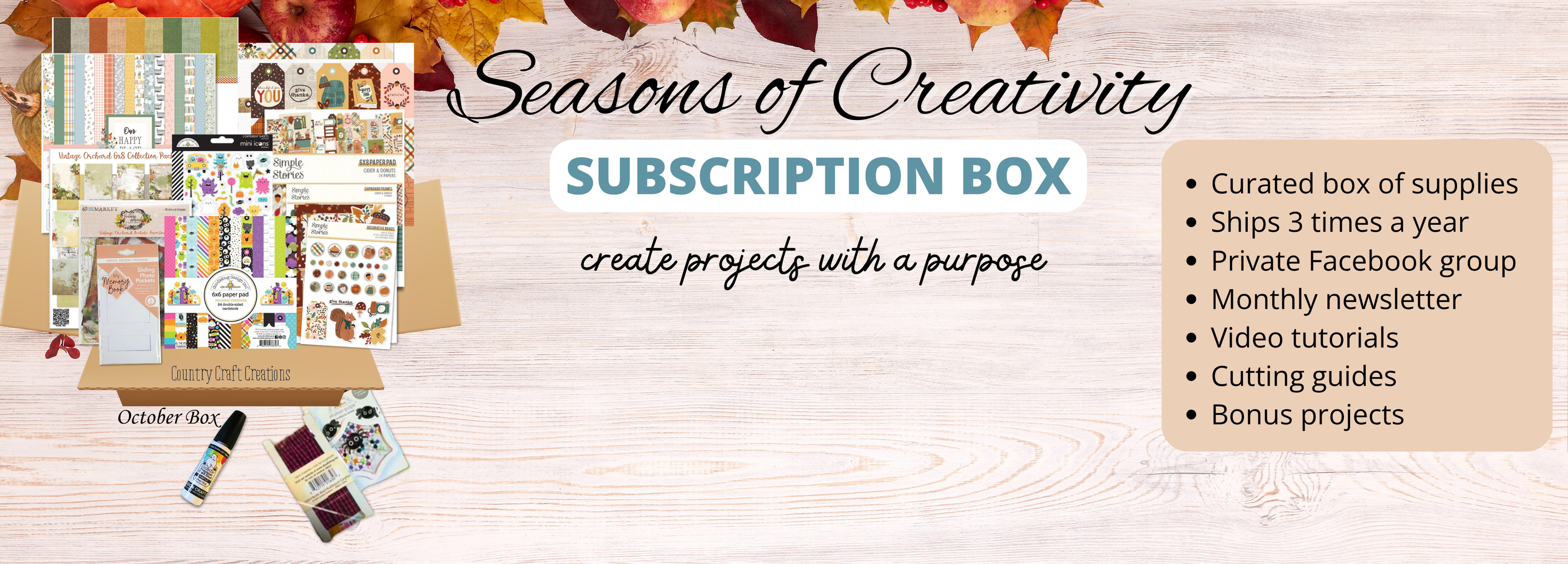 Country Craft Creations - scrapbooking papers, supplies, and more