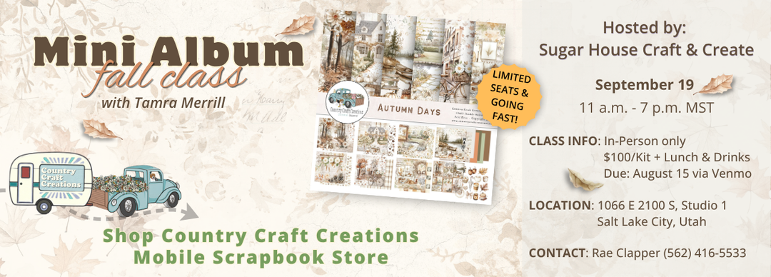 Country Craft Creations - scrapbooking papers, supplies, and more